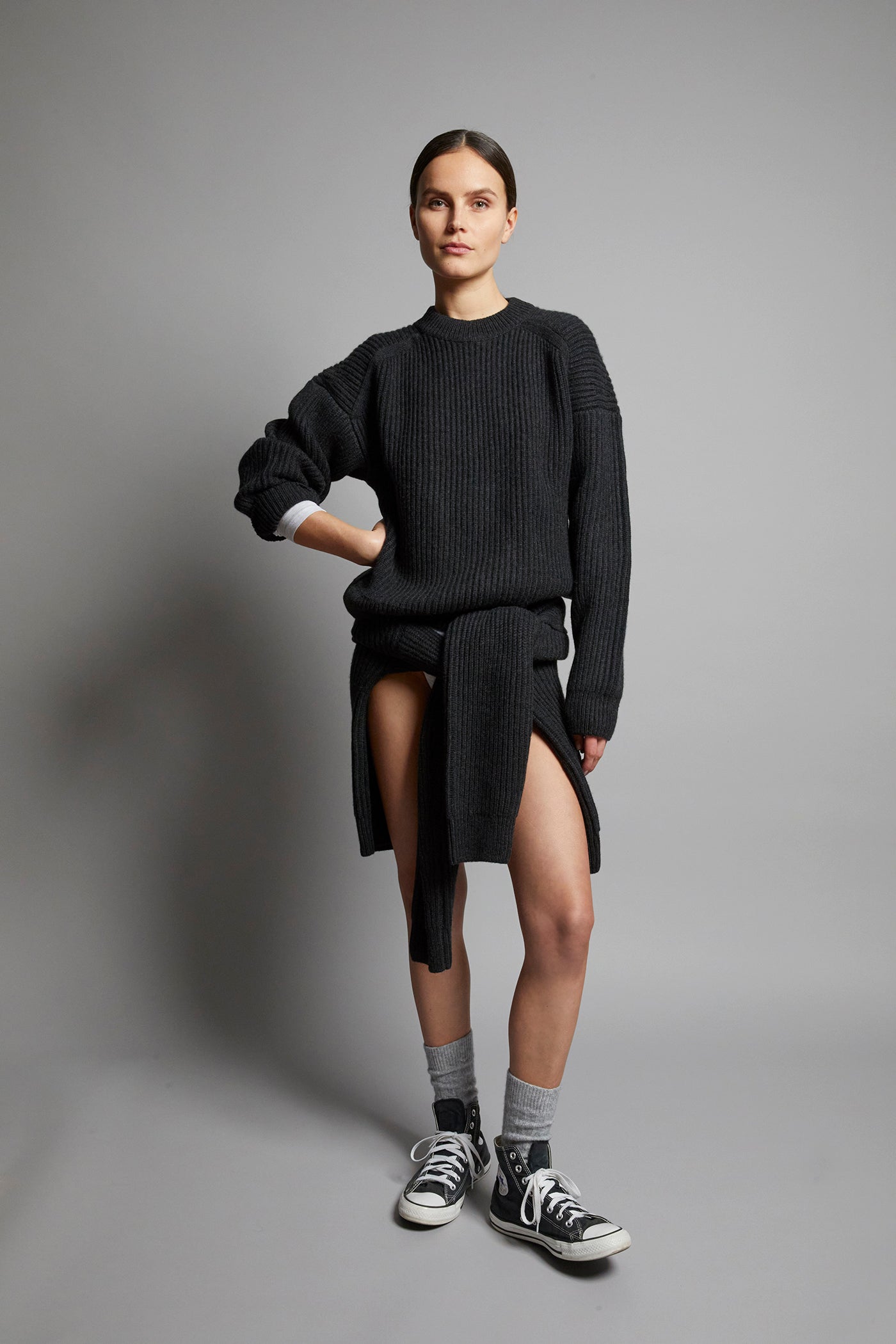 LE PULL BOXY 100% CACHEMIRE - CQFD PARIS